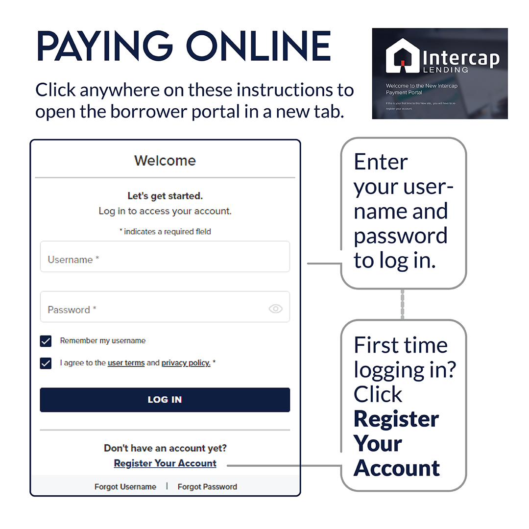 Mortgage Payments - Intercap Lending